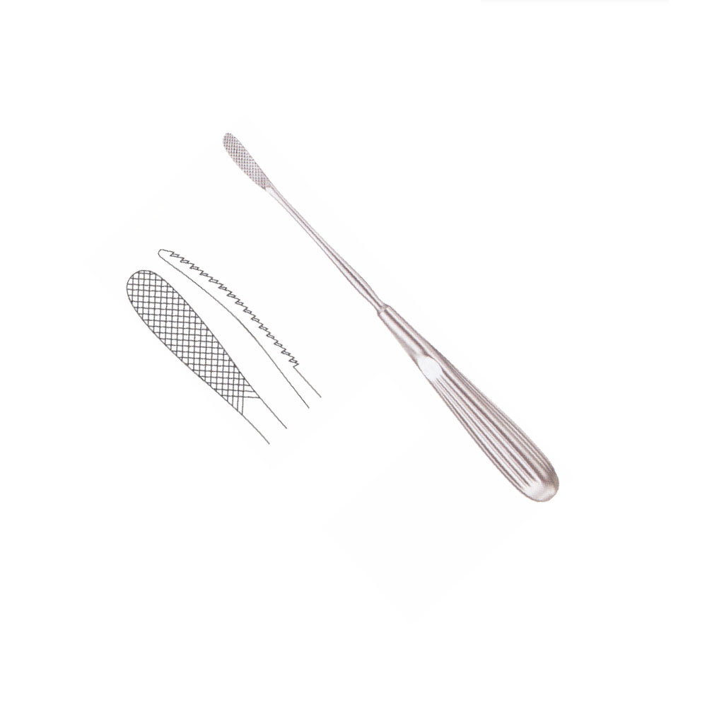 AUFRICHT NASAL RASP CURVED | Lister Surgical Co.